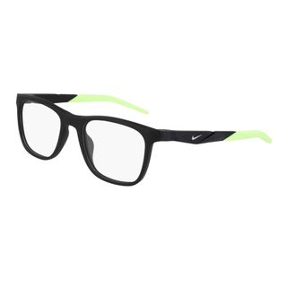 Nike Matt Schwarz Brillengestelle - - Accessories - unisex - Schwarzk - 53 MM