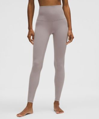 lululemon Pantalon taille tr&egrave;s haute Align pour Femmes - 71 cm - Gris - Taille 10