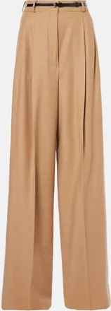Sportmax Weite Hose Kiens12 aus einem Wollgemisch