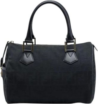 Fendi Sac Boston Pre-owned - Femme - Pre-owned - Noir - Taille: ONE Size