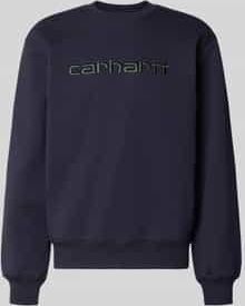 Carhartt Work in Progress Regular Fit Sweatshirt aus Baumwoll-Mix mit Logo-Stickerei