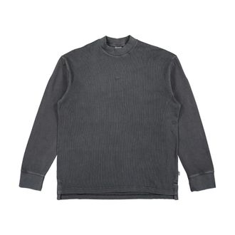 Nike Style Essentials Washed Long-Sleeve - Homme - Sport - Gris - Taille: XL
