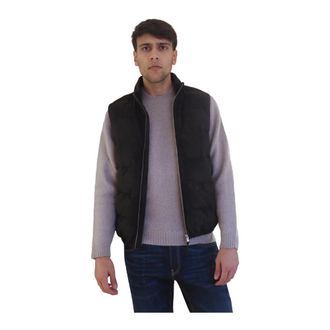 AT.P. CO Gesteppte Wildlederweste - - Jackets - Herren - Braun - L