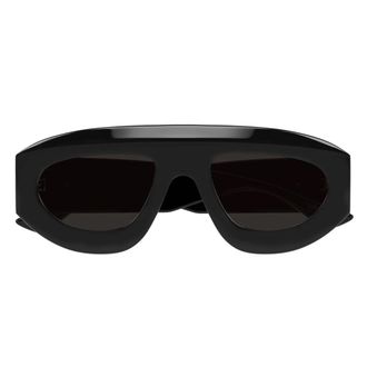 Bottega Veneta Lunettes de soleil carr&eacute;es - unisex - Accessoires - Noir - Taille: 52 MM
