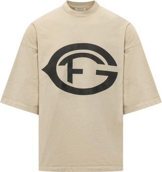 Fear of God Homme, Tops, Beige, Taille: XS FG 26 SS Tee