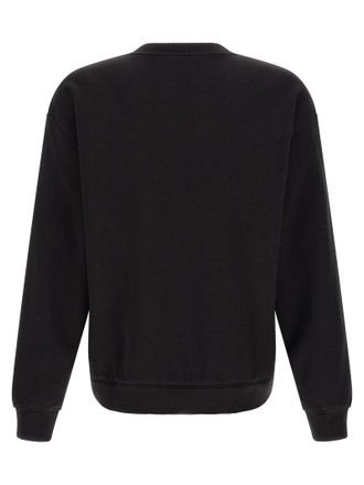 Dolce & Gabbana Logo-Embroidered Sweatshirt - Black