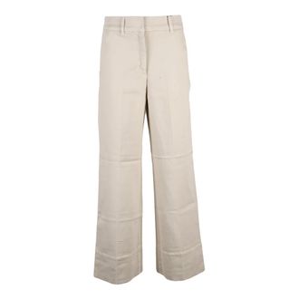 Marella Wide Leg Jeans - - Trousers - Damen - Beige - M