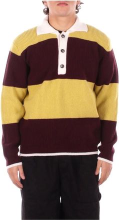 Amaranto Amar&aacute;nto, Homme, Pulls, Multicolore, Taille: S Maille boutonn&eacute;e sur le devant