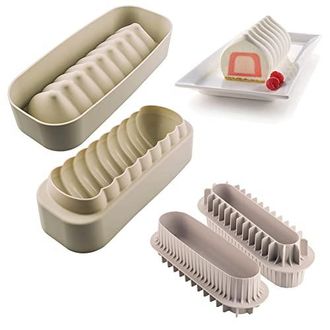 Silikomart Silikomart Set Insertion Trous et Meringue - moules en silicone, Gris