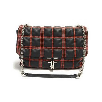 Fracomina Gepolsterte Orange Maxi Schultertasche - - Bags - Damen - Mehrfarbig - ONE SIZE