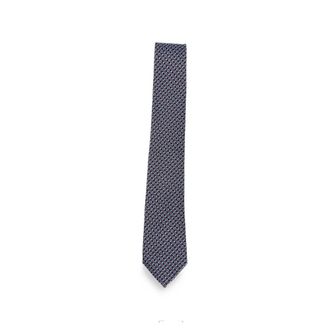 Ferragamo Seidenkrawatte - - Accessories - Herren - Blau - ONE SIZE