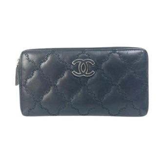 Chanel Pre-owned Long Wallet (Bi-Fold) - - Pre-owned - Damen - Schwarzk - ONE SIZE