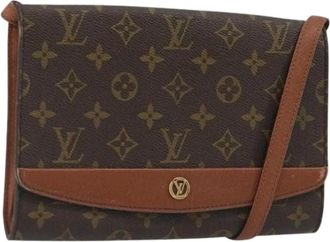 Louis Vuitton Sac bandouli&egrave;re vintage Pre-owned - Femme - Pre-owned - Brun - Taille: ONE Size