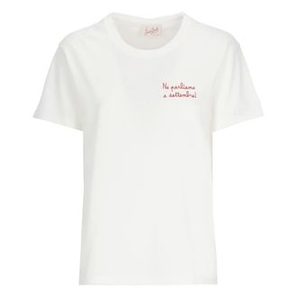 Saint Barth Femme, Tops, Blanc, Taille: 38 FR Emilie T-shirt