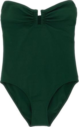 Eres Eres, Femme, Maillots de bain, Vert, Taille: 40 FR Cassiop&eacute;e Bustier One-piece
