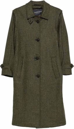 Schneiders Manteau Au Genou - Vert