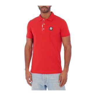 Diesel Kurz&auml;rmeliges Poloshirt - - Tops - Herren - Rot - 2XL