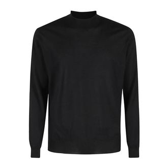 FILIPPO DE LAURENTIIS Merinowollpullover - - Knitwear - Herren - Schwarzk - L