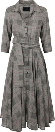Samantha Sung Femme, Robes, Gris, Taille: 40 FR Aster Dress Seville