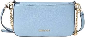 Michael Kors Femme, Sacs, Bleu, Taille: ONE Size Bryant Small Pebbled Leather Convertible Pochette
