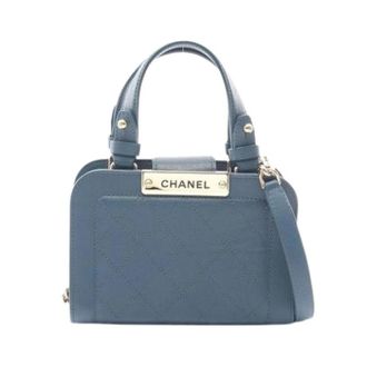 Chanel Pre-owned Matelasse Handtasche - - Pre-owned - Damen - Blau - ONE SIZE