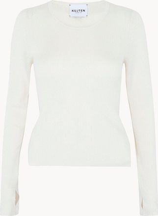 Kujten Pull col rond soie et cachemire - Pull Maori