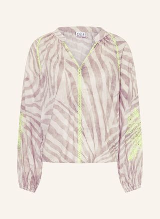 Emily van den Bergh Emily Van Den Bergh Bluse Mit Cut-Outs beige