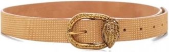 Kurt Geiger Femme, Accessoires, Beige, Taille: M/L 66-Gold Comb