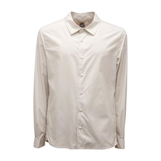 Mazzarelli Ostuni Tech Overshirt - - Shirts - Herren - Wei&szlig; - L
