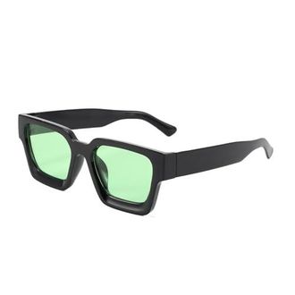 Generic Lunettes De Soleil &Agrave; Monture Carr&eacute;e For Hommes, Id&eacute;ales For Les Vacances, D&eacute;placements Quotidiens Et La Conduite(Green)