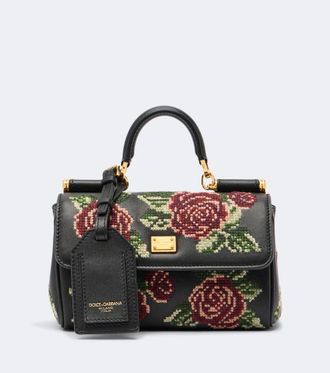 Dolce & Gabbana Sac My Sicily Mini en cuir