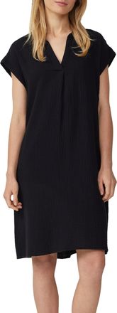 s.Oliver L&auml;ssiges Kleid aus Musselin mit Eingrifftaschen