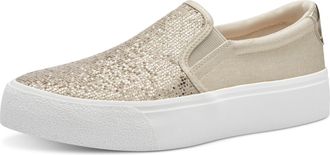 Tamaris Damen 1-24718-42 Sneaker Sneaker, LT.Gold Glam, 37