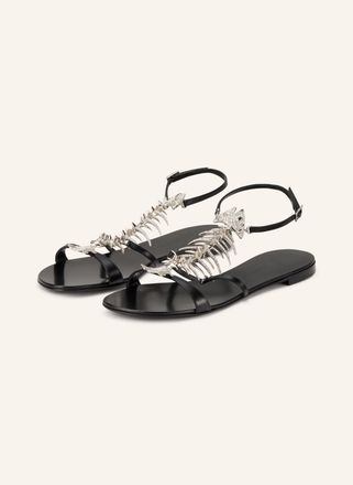 Giuseppe Zanotti Giuseppe Zanotti Design Sandalen Muse Mit Schmucksteinen schwarz