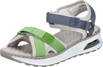Rieker Damen 65660 Trekkingsandalen, Mehrfarbig 90, 41 EU
