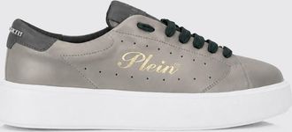 Philipp Plein Baskets basses en cuir avec semelle chunky et logo lamin&eacute;