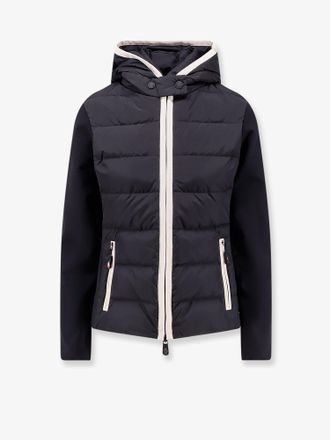 Moncler Padded hooded zip-up cardigan - MONCLER GRENOBLE - gender_Woman