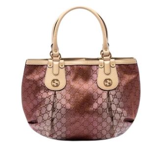 Gucci Pre-owned Sac cabas Scarlett - Femme - Pre-owned - Brun - Taille: ONE Size