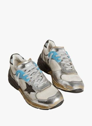 Golden Goose Baskets Dad Star en cuir m&eacute;lang&eacute;