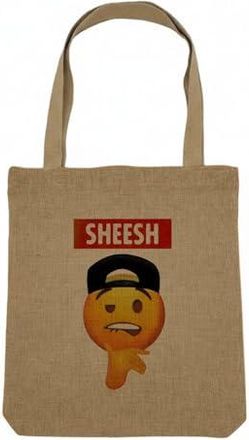 Fabulous Sac Shopping Tote Bag Aspect Lin - Sheesh Collage Vintage Illustration Art Humour Millennials Expression Zoomer - Sac de Courses Toile Epaisse 360g Be