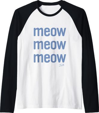 Pussy Deluxe Meow Meow Meow Raglan