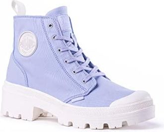 Palladium Bottes en sergé Pallabase pour femme, Xénon bleu, 40 EU