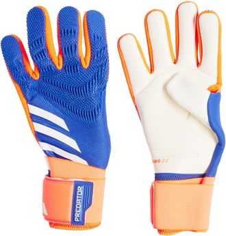 adidas Performance Predator COM Torwarthandschuhe Advancement blaurot, 11,5 Unisex