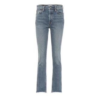 Re/Done Ausgestellte Jeans - - Jeans - Damen - Blau - W23