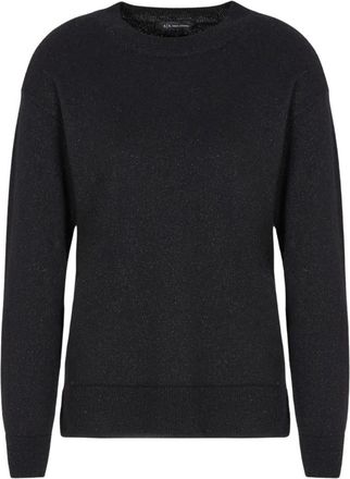 A|X Armani Exchange Homme, Pulls, Noir, Taille: M Pull ras du cou
