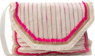 Faina Umh&auml;ngetasche Damen beige-rosa