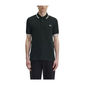 Fred Perry Polo Shirts - - Tops - Herren - Gr&uuml;n - S