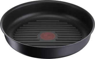T-fal Poêle grill fonte daluminium Tefal Ingenio Eco Resist 26 cm Noir