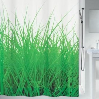 Spirella Rideau de Douche Polyester Grass 180x200cm Vert
