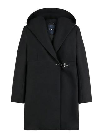 Fay Manteau Long - Noir
